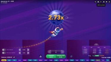 Spaceman | recenze crash hry | 96,5% RTP, max. výhra x5000